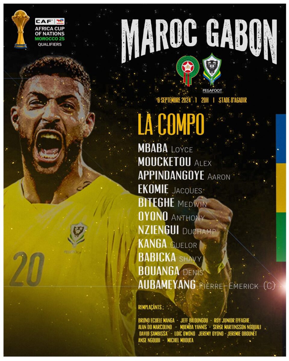 Maroc-Gabon : chaîne TV et heure du match