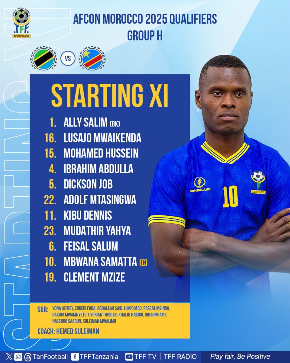 Tanzanie-RD Congo : chaîne TV, compos et heure du match