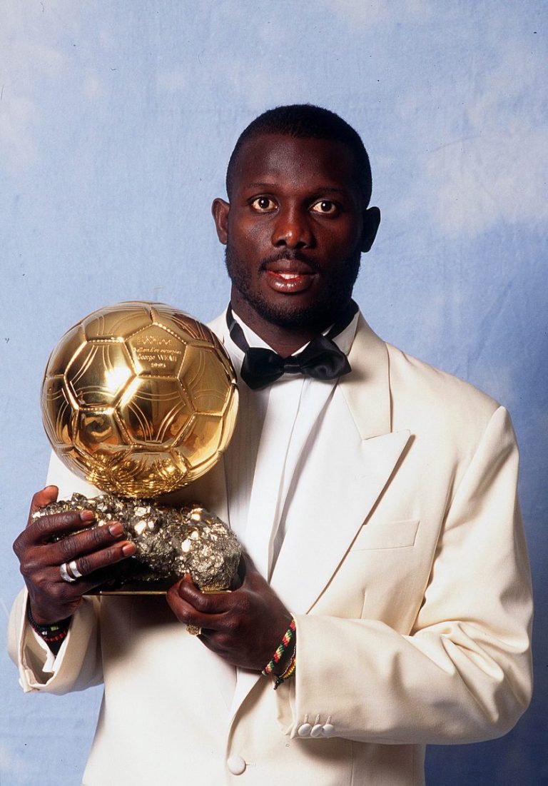 George Weah, seul Africain à avoir gagné le Ballon d'Or