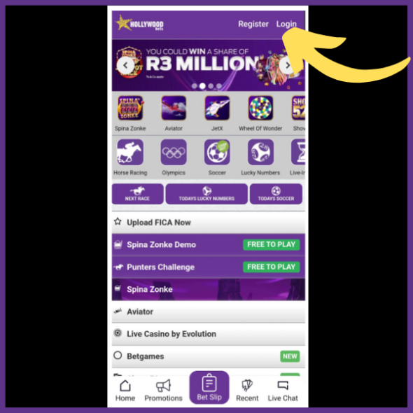 HollywoodBets App Download and Install for Android & iOS