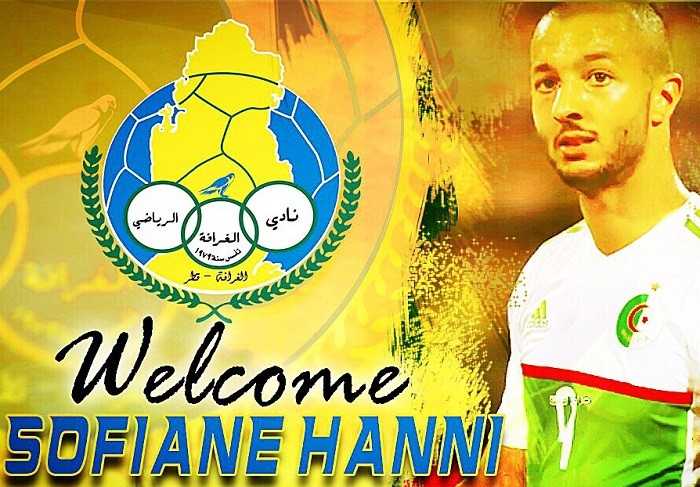 Mercato : l’Algérien Sofiane Hanni rejoint le Qatar (officiel)