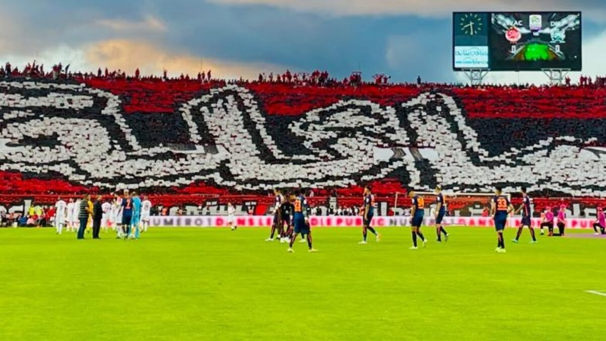 Wydad Casablanca : les supporters inventent le tifo "GIF"