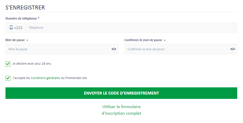 Inscription Premier Bet : comment vous devez procéder en 2024