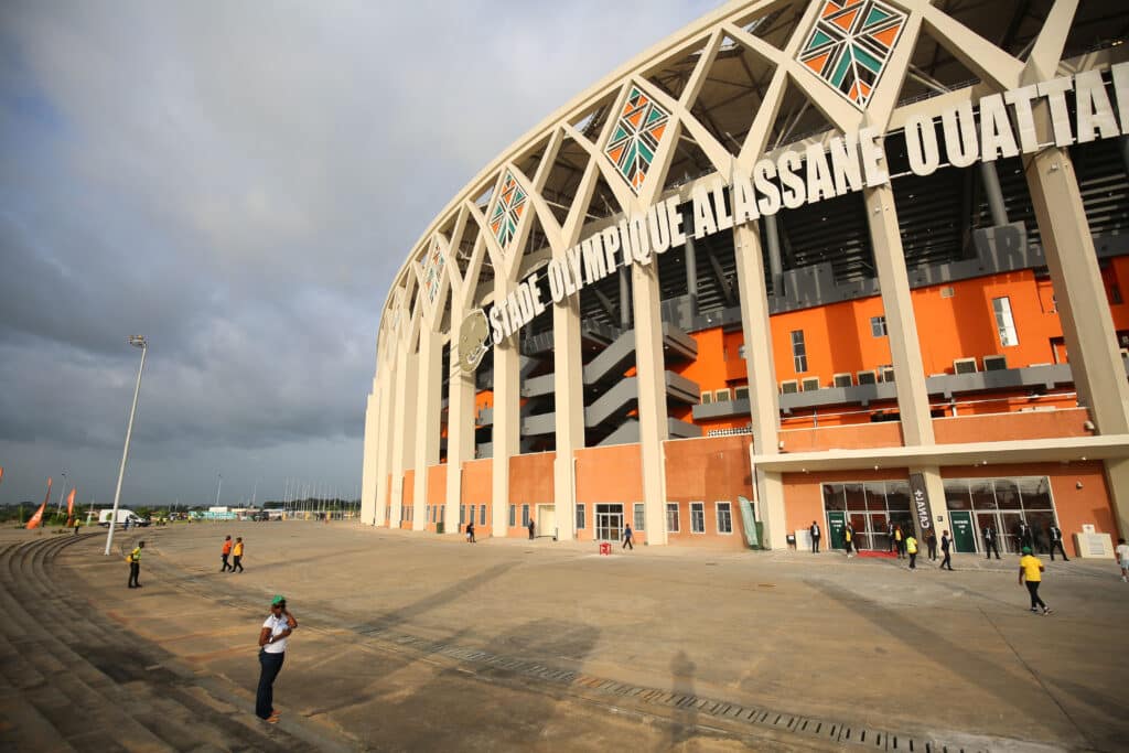 CAN 2023 : le Stade Alassane Ouattara d’Ebimpé, un colosse aux pieds d ...