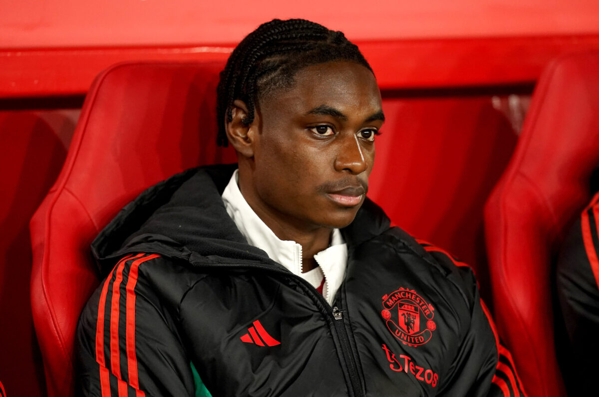 Habeeb Ogunneye asked to use Man United's academy dressing room despite flirting with first-team
