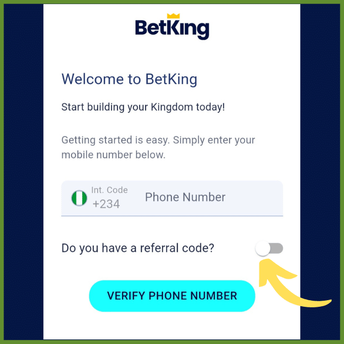 Betking Referral Code 2024 (AFRIKING): ₦1,000,000 free bets