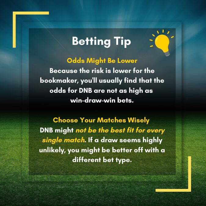 Draw No Bet Meaning: Definition and betting tips