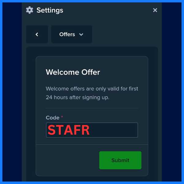 Stake Promo Code June 2024: Use STAFR to get $3,000